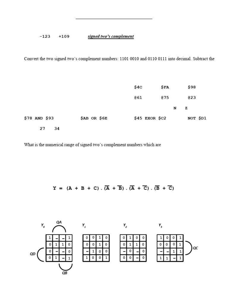 Digital Electronics Tutorial | PDF