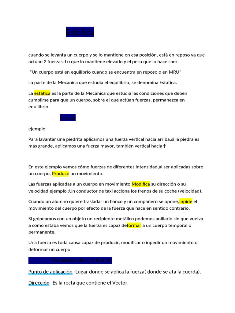 Física Examen Teórico | PDF | Fuerza | Vector Euclidiano