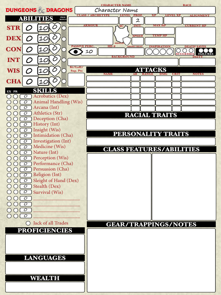 New Style Sheet Fillable | PDF