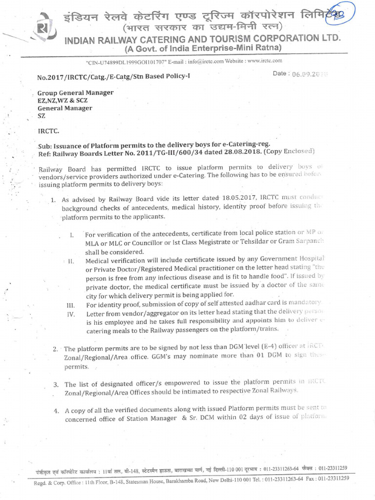 CO+Guidelines+Reg+Issuance+of+Platform+Permits | PDF