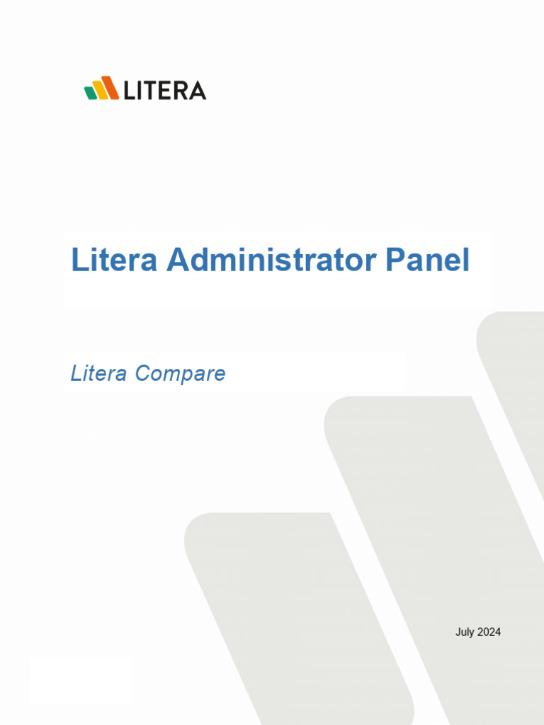 Litera Compare 11.9 & LAP | PDF