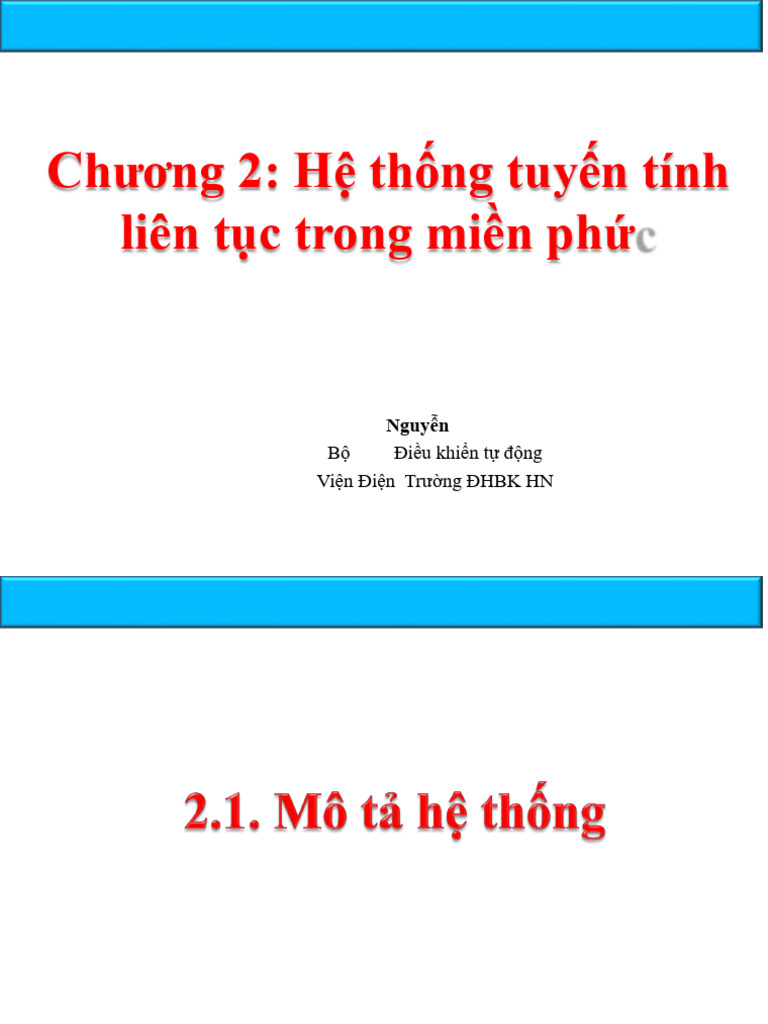 Ly-Thuyet-Dieu-Khien-Tu-Dong - Nguyen-Thu-Ha - Bai02 - Mo-Ta-He-Thong ...