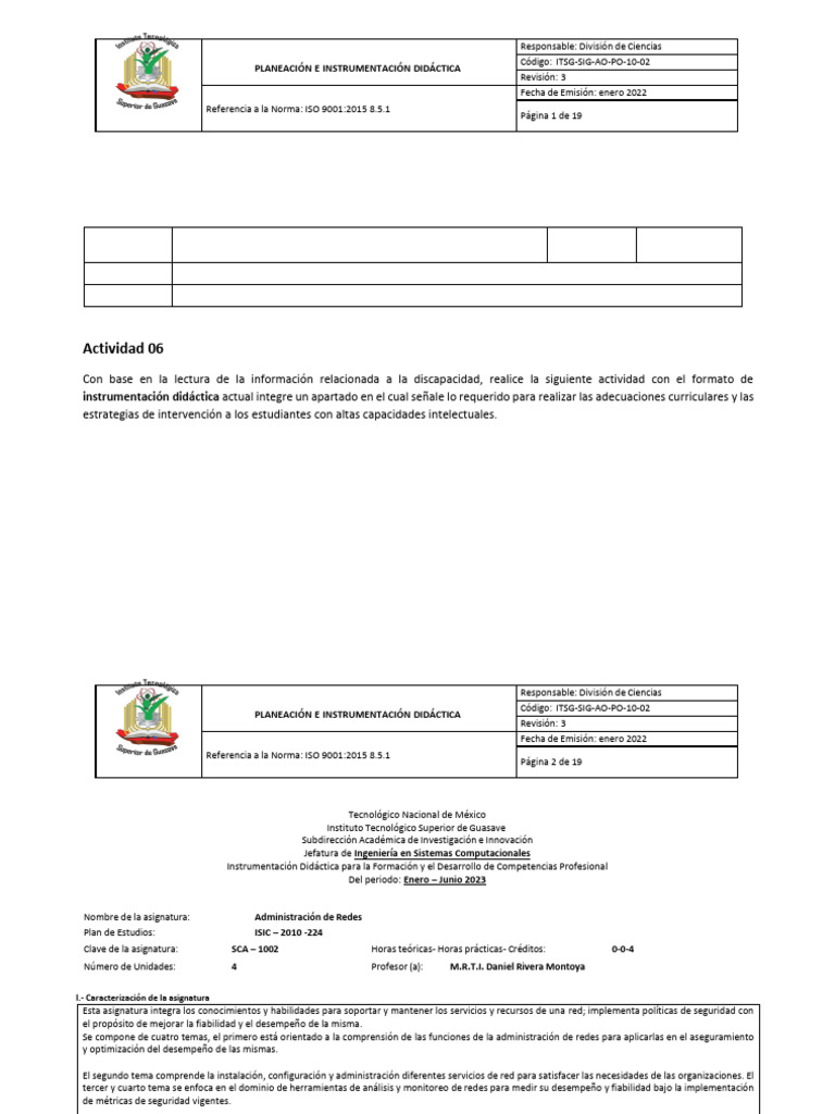 Rivera Daniel M3 ACT03 INSTRUMENTACIONDISCA | PDF