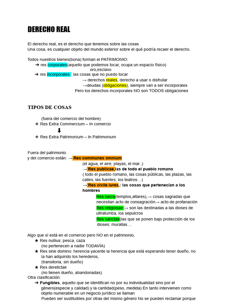 Derecho Romano | PDF