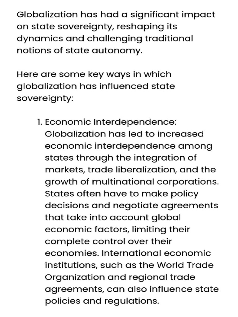 Globalization Question Ignou | PDF Globalization Question Ignou | PDF
