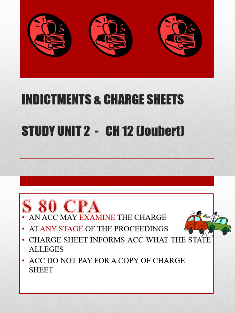 CHARGE SHEETS (& Effect On Min Sentencing) | PDF
