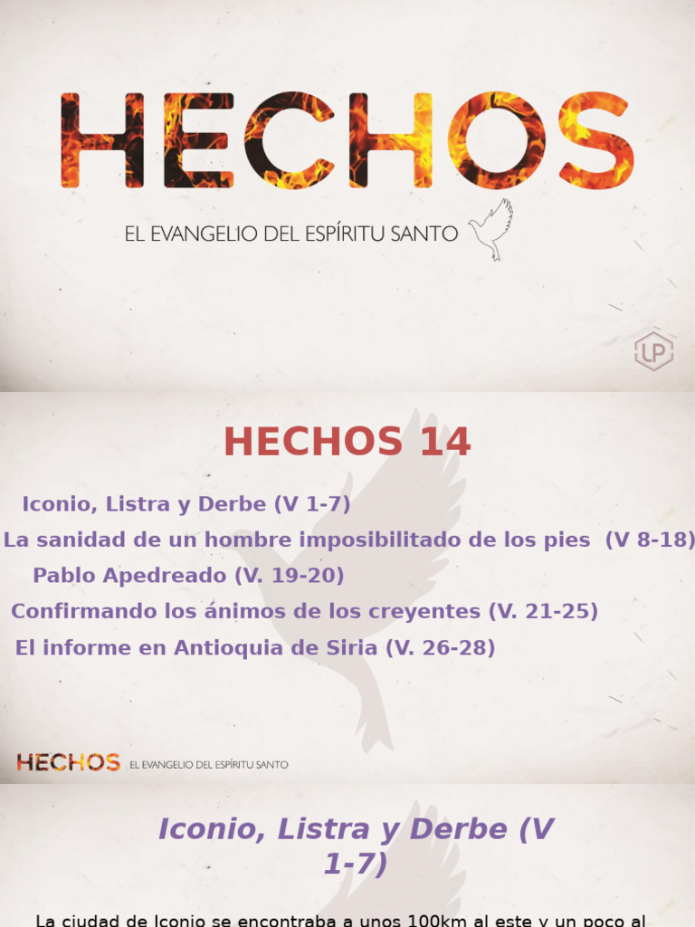 Hechos 14 | PDF