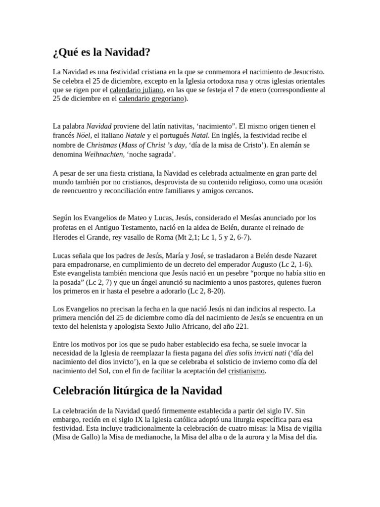 NAVIDAD | PDF
