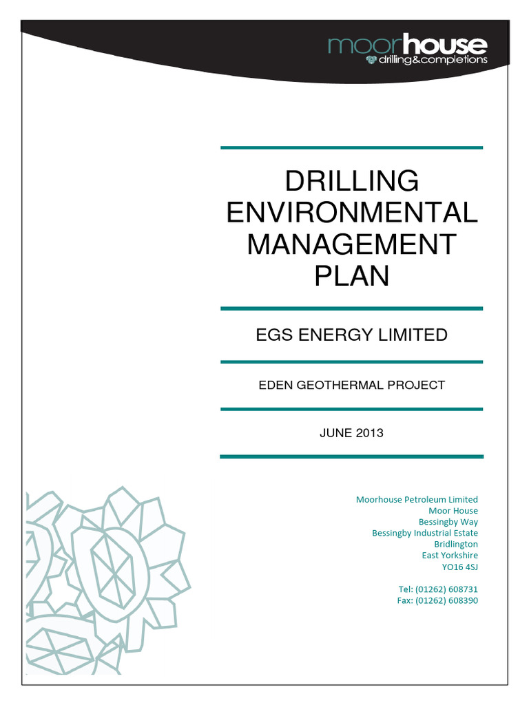 Environmental Management Plan EMP C 270613 | PDF