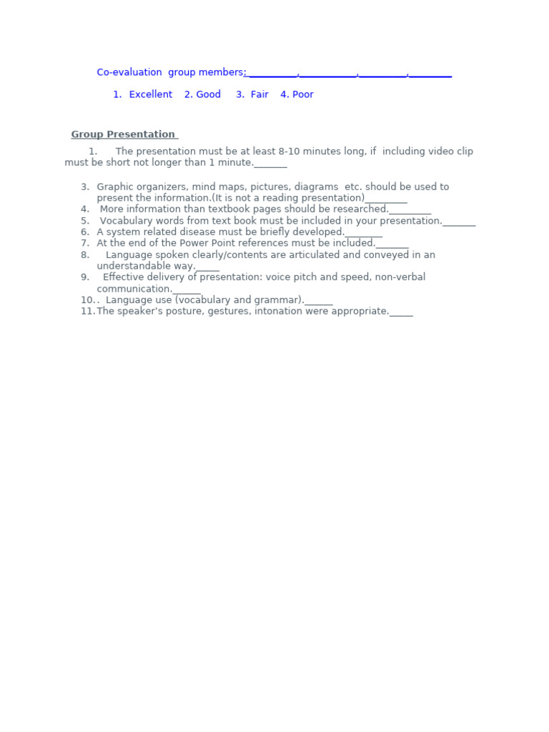 Co Evaluation 493 | PDF