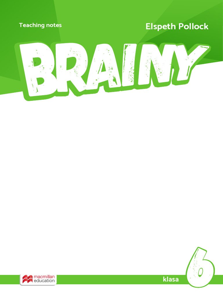 Brainy Kl6 Teaching-Notes | PDF