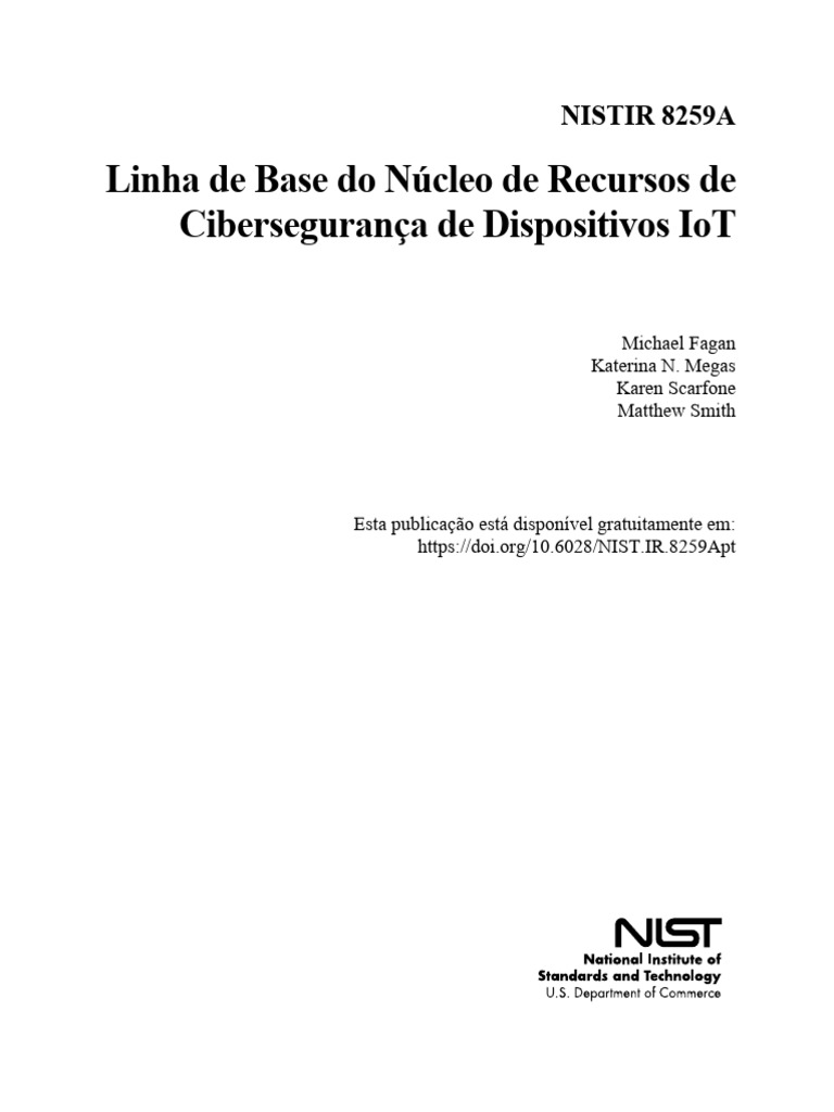 NISTIR - 8259-2020 - Linha de Base Do Núcleo para Recursos de ...