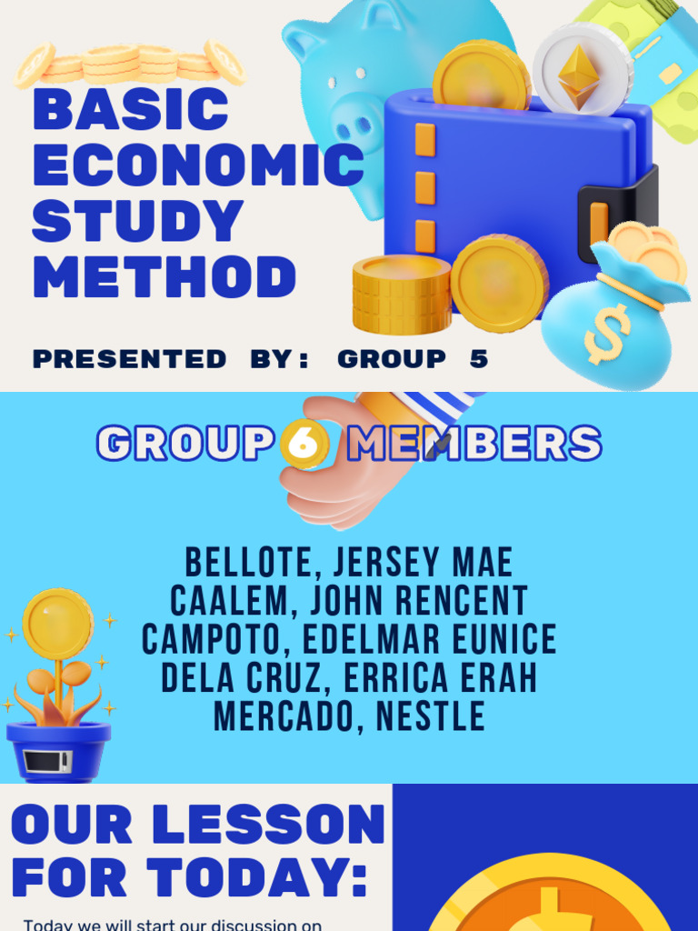 G7 - L3.2. Basic Economic Study Method | PDF