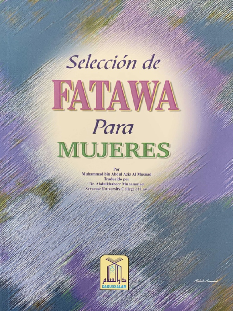Selección de Fatawa para Mujeres (Ebook) - Muhammad Bin Abdul Aziz Al ...