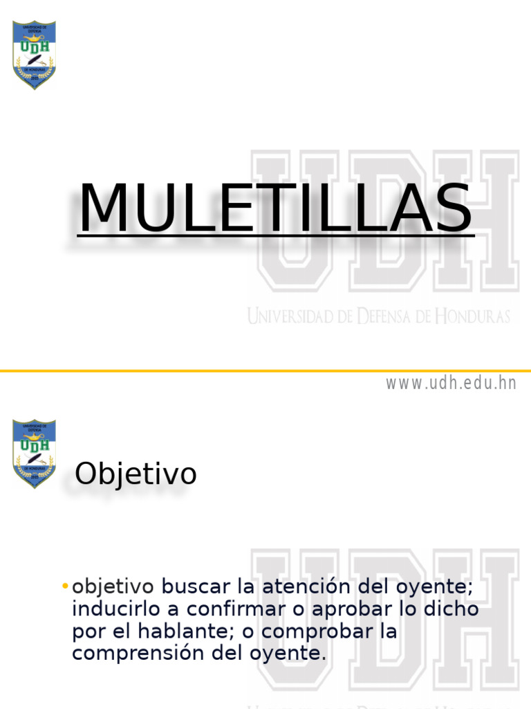 Muletillas | PDF