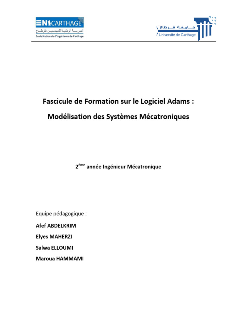 TP Modélisation Des SM 2024-2025 | PDF | Mécanique newtonienne | Mécanique