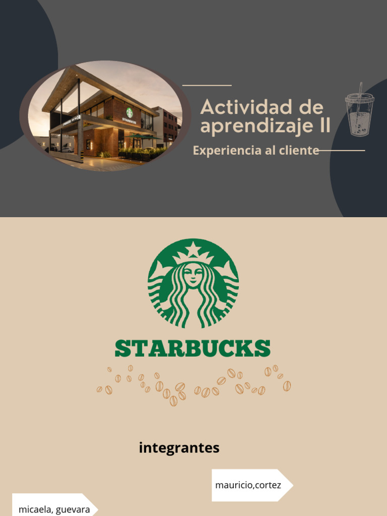 STARBUCKS Coffee Shop Presentation | PDF