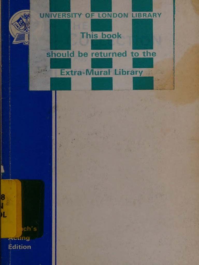 The Collection Pinter | PDF