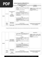 Time Table of Capstone 2 | PDF