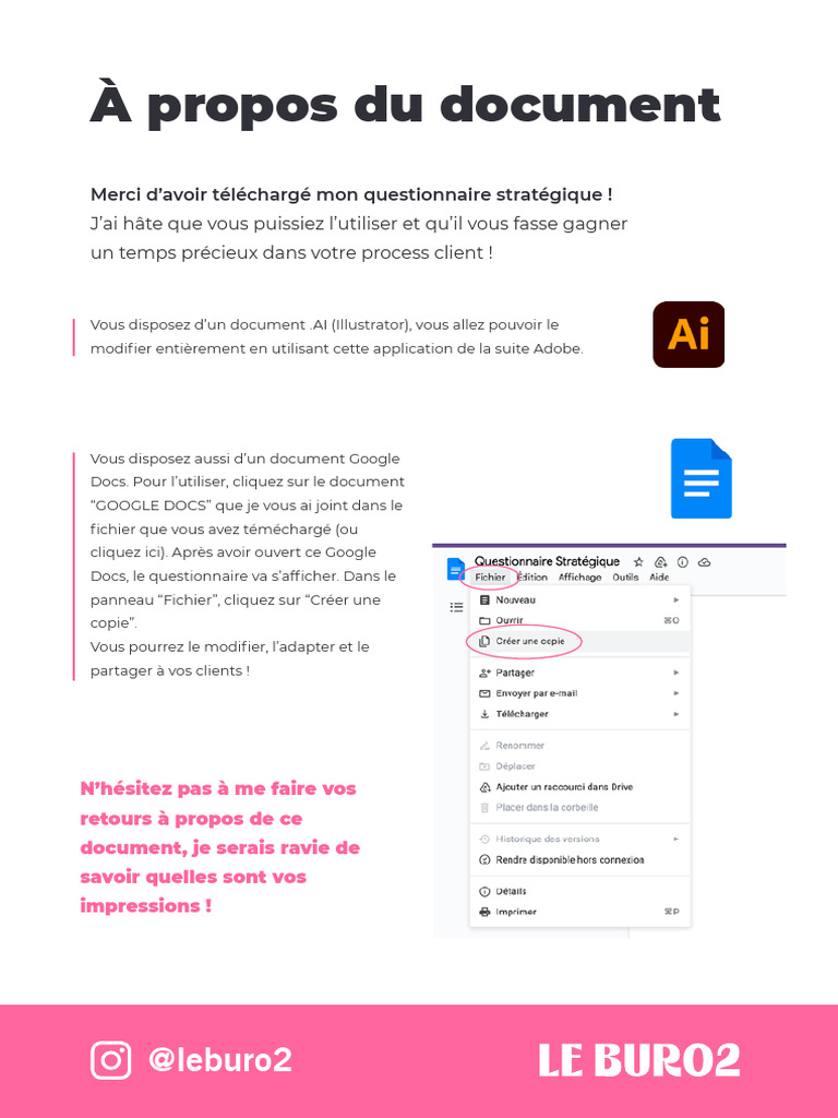Consignes ! À Lire ! | PDF