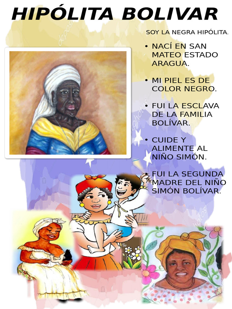 La Negra Hipólita: Segunda Madre de Bolívar | PDF