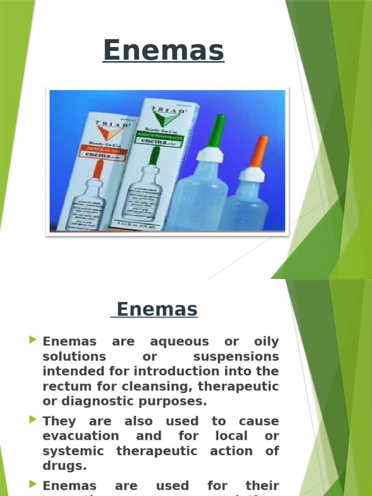 Enemas | PDF