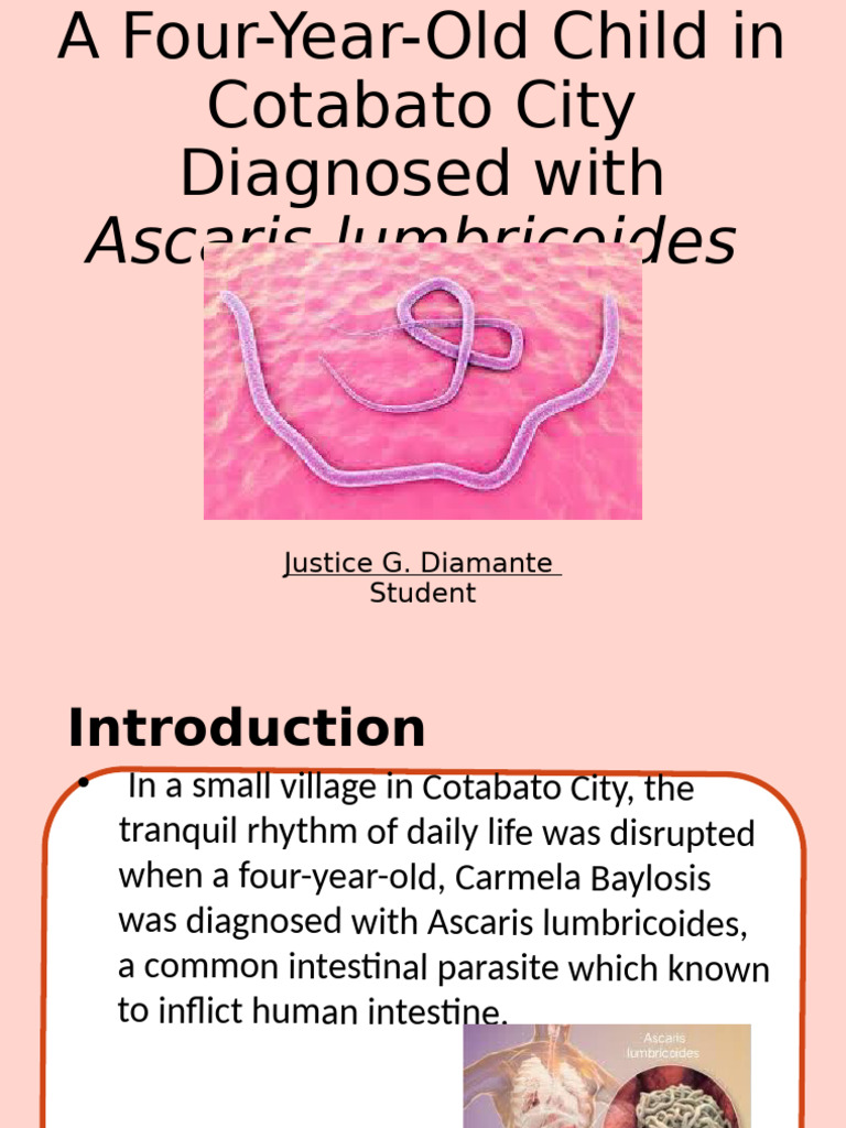 Parasitology Activity | PDF