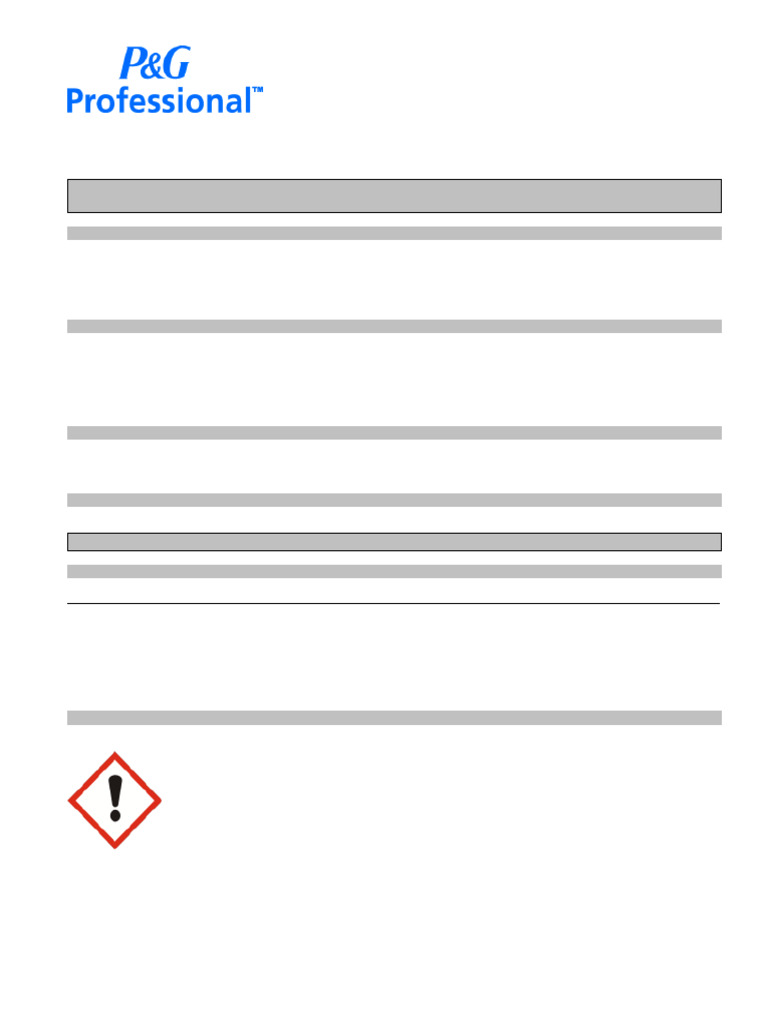 Safety Data Sheet: Section 1: Identification of The Substance/Mixture ...