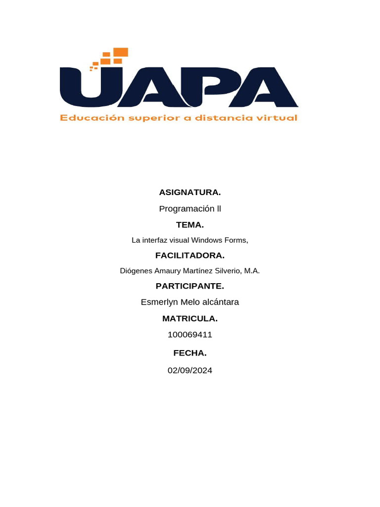 Pogramacion LL Tarea 6 | PDF