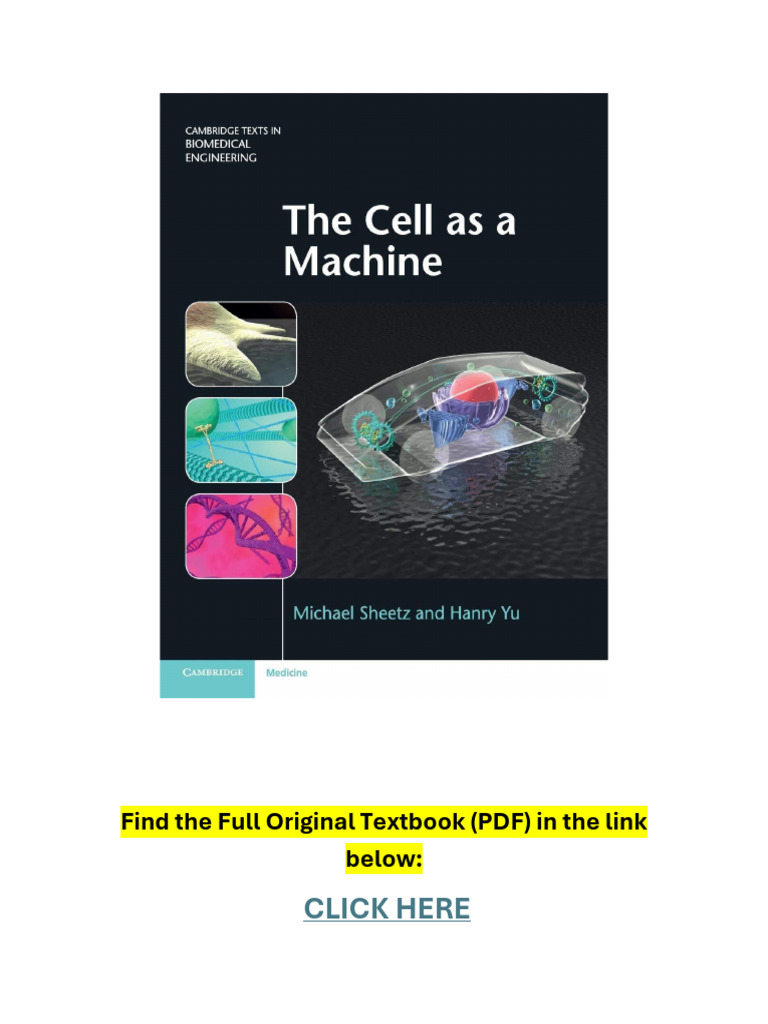 Cellular Machines Explained | PDF | Cell (Biology) | Science & Mathematics