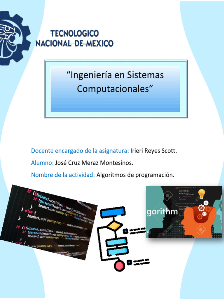 Algoritmos de Programacion. | PDF