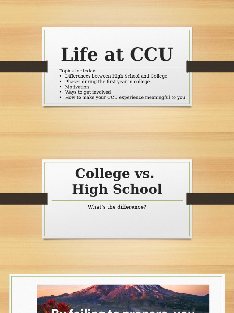 Life at CCU Fall 2024 | PDF