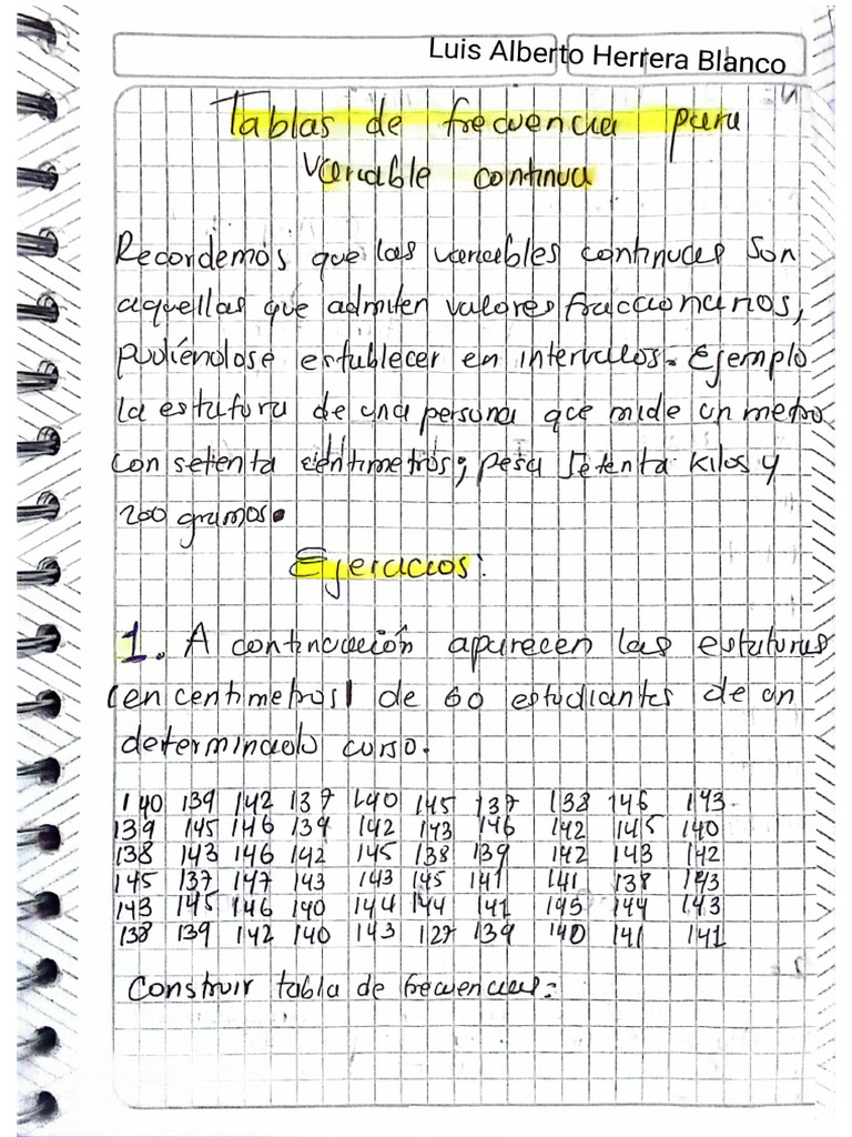 Actividades Estadísticas Luis Alberto Herrera Blanco1 Pdf