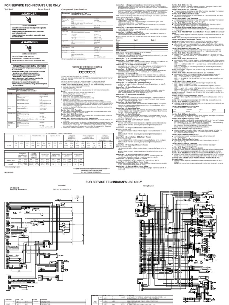 Service Tests for Technicians | PDF | Electricity | Electrical Engineering