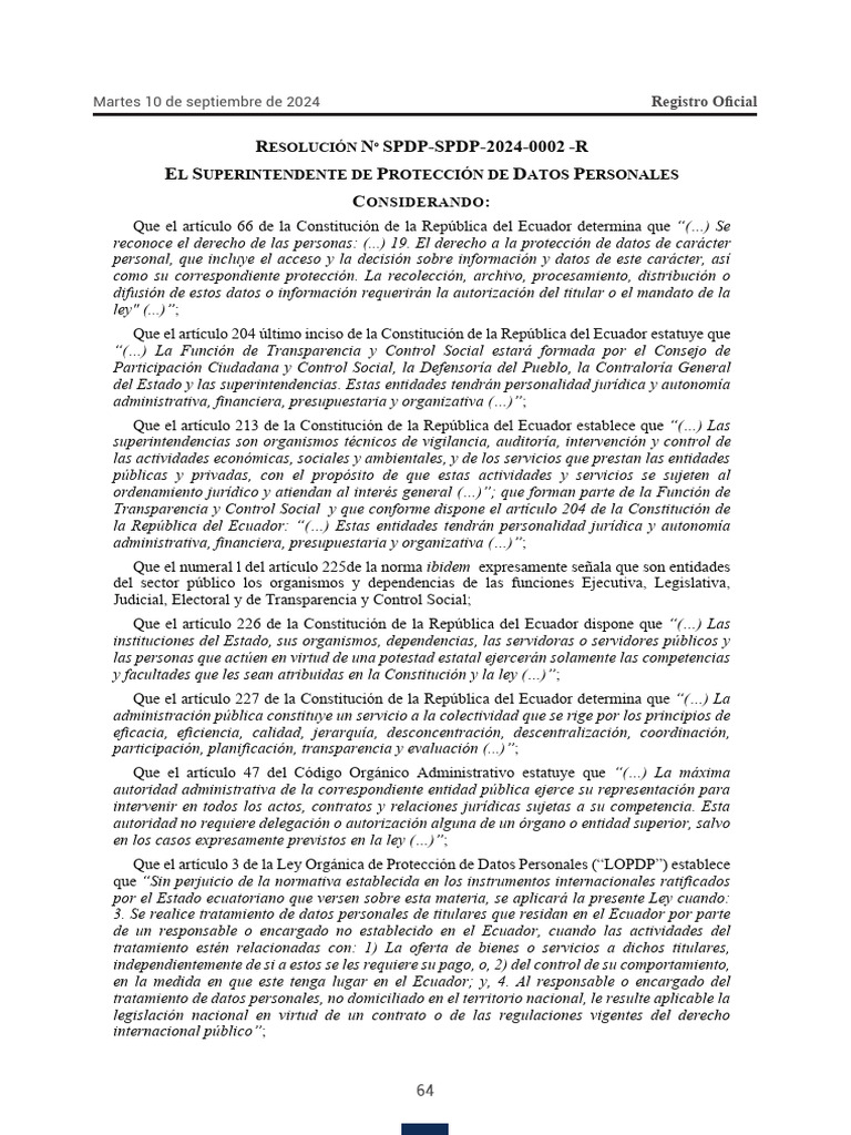 Res. SPDP SPDP 2024 0002 R Guia Tecnica Obligatoria para El Registro de ...