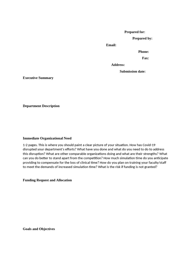 Business Proposal Template | PDF