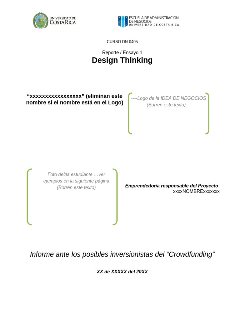 5 Guía Ensayo 2 - Design Thinking | PDF