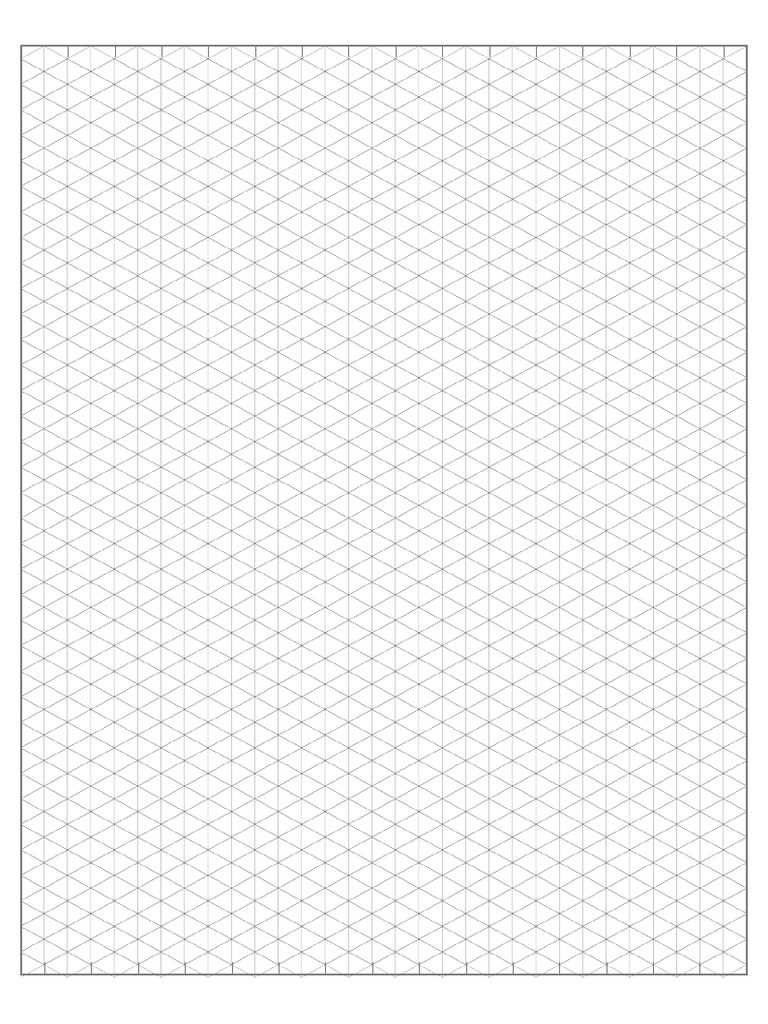 A4 Plantilla Isometrica | PDF