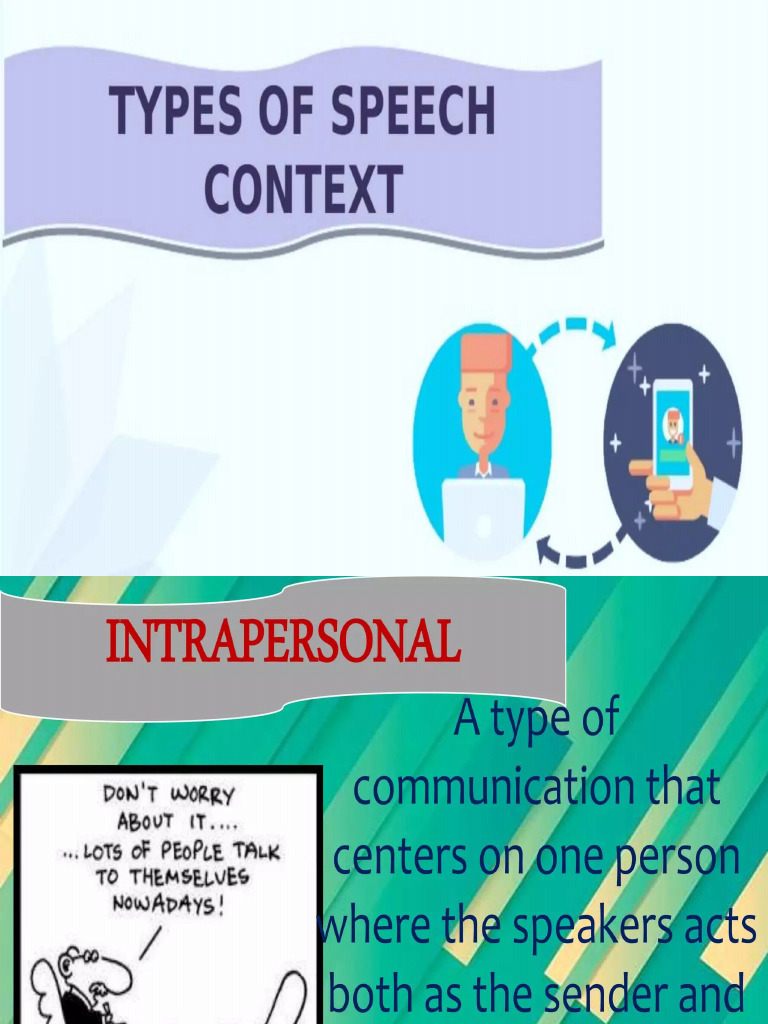 Module 5 Types of Speech Context | PDF