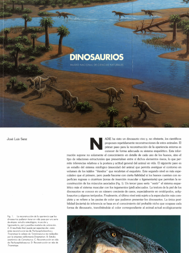 4 - Lista de Dinosaurios | PDF