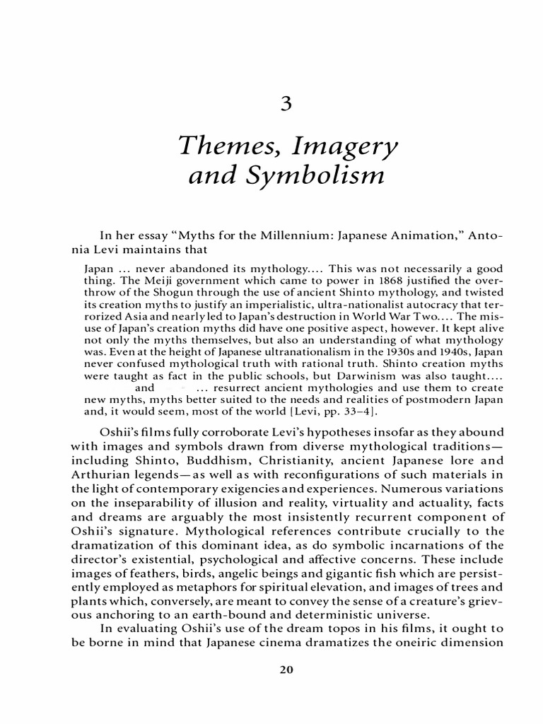 Themes, Imagery and Symbolism | PDF