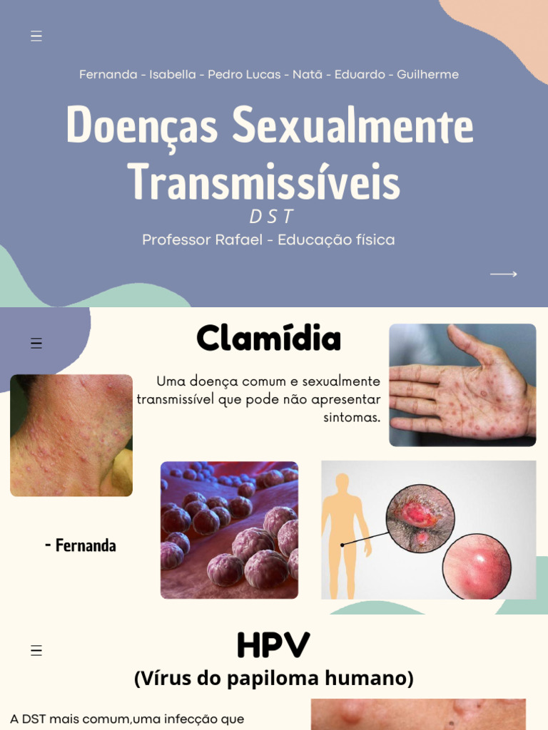 Doenças Sexualmente Transmissíveis 20240823 233511 0000 | PDF