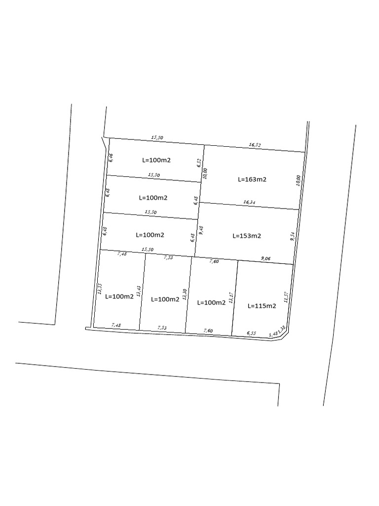 Blok Plan Pengukuran BPN 201118 | PDF