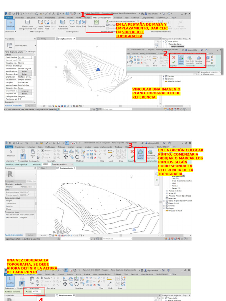 Guia Revit Topo | PDF