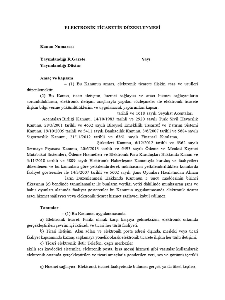 1.5.6563 Bilişim Hukuku | PDF