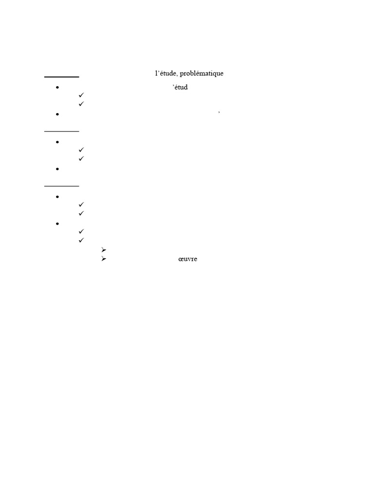 Plan de Redaction Du Memoire | PDF