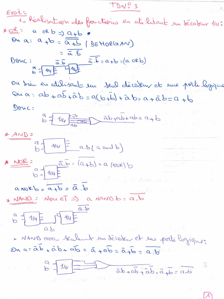 Correction TD 3 | PDF