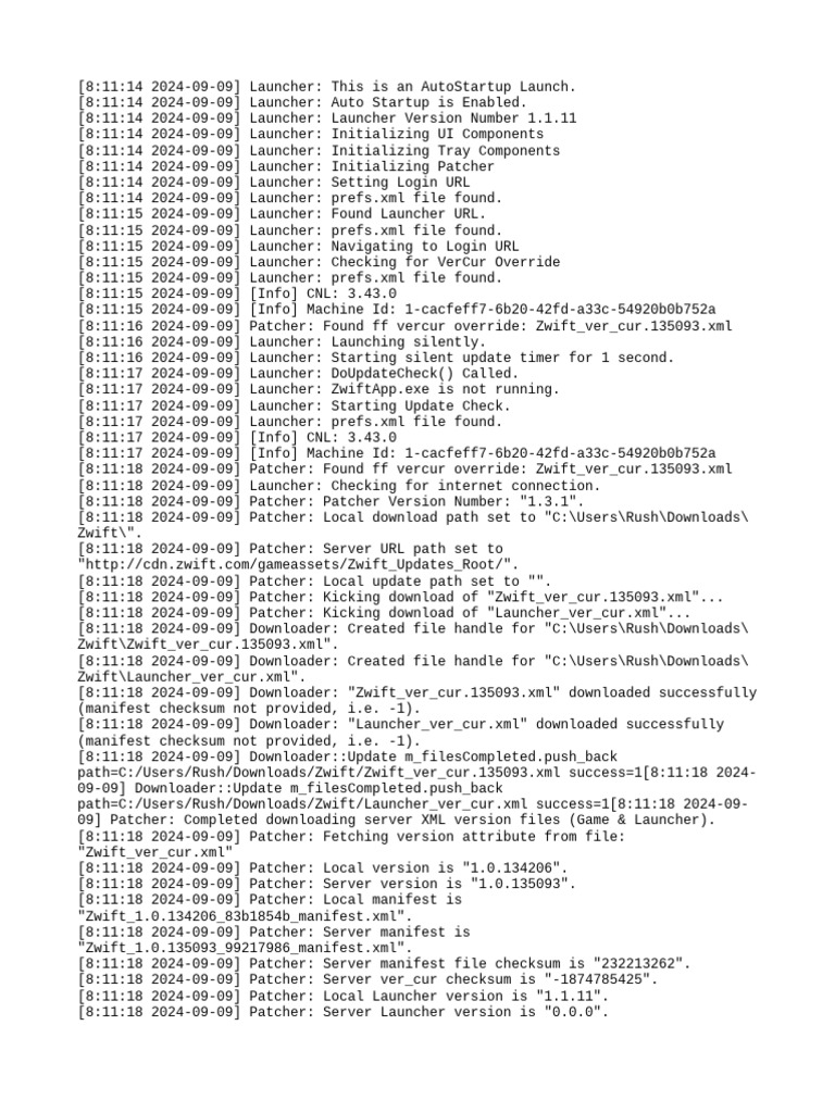 Launcher - Log (Old 4) | PDF