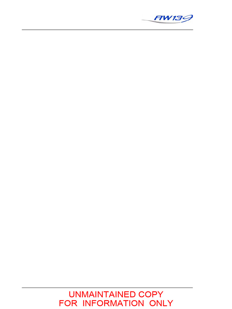Aw139 Poh 4 | PDF