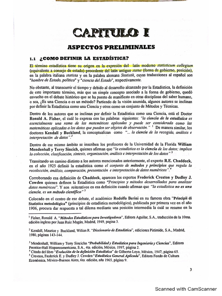 Introducción A La Estadística Pdf